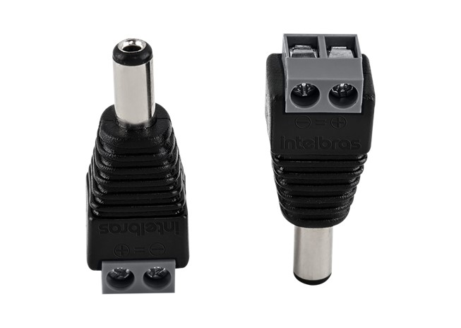 CONECTOR P4 MACHO CONEX 1000 C/10 UNIDADES - INTELBRAS - Duetec