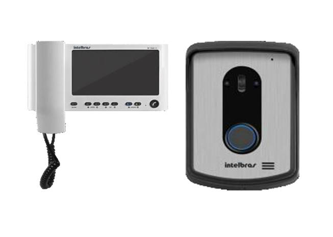 VIDEO PORTEIRO IV 7010HS BRANCO- INTELBRAS - Duetec