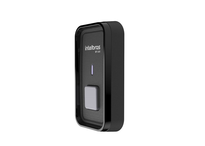 BOTOEIRA SEM FIO PARA AUTOMATIZADOR PRETA BT 100 - INTELBRAS - Duetec